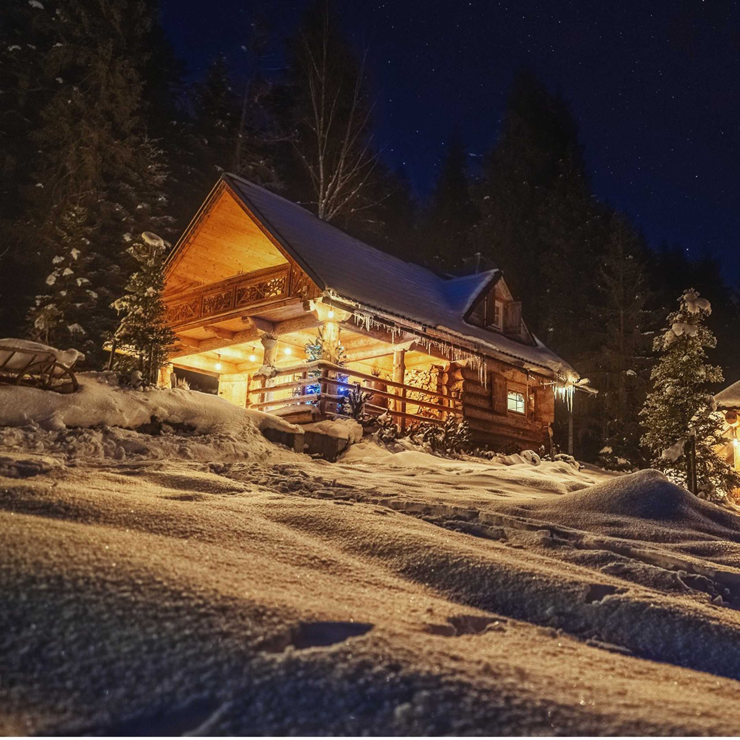 Boże Narodzenie w domku w górach Nowy Targ
