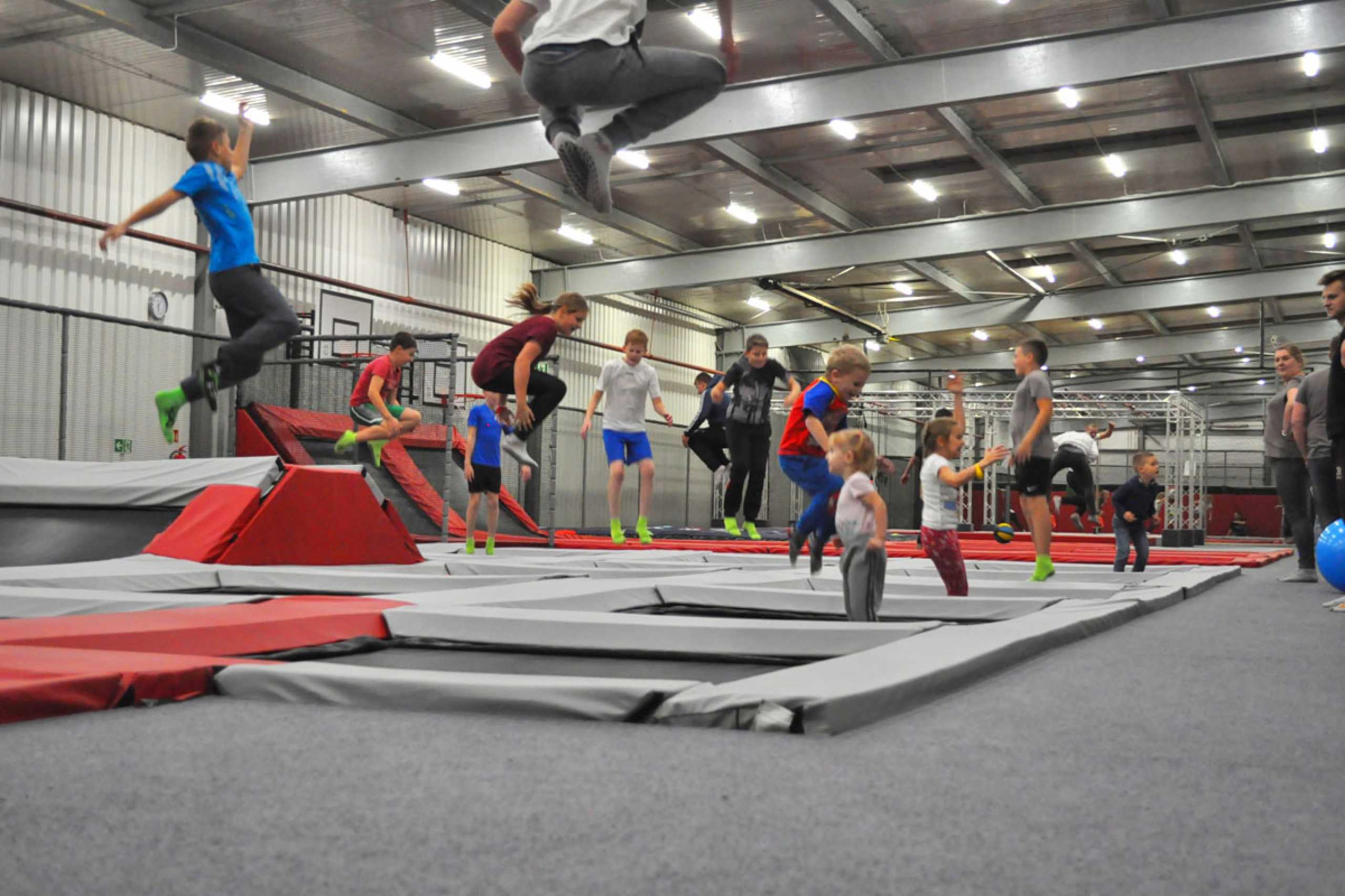 Park Trampolin Jump Planet w Nowym Targu